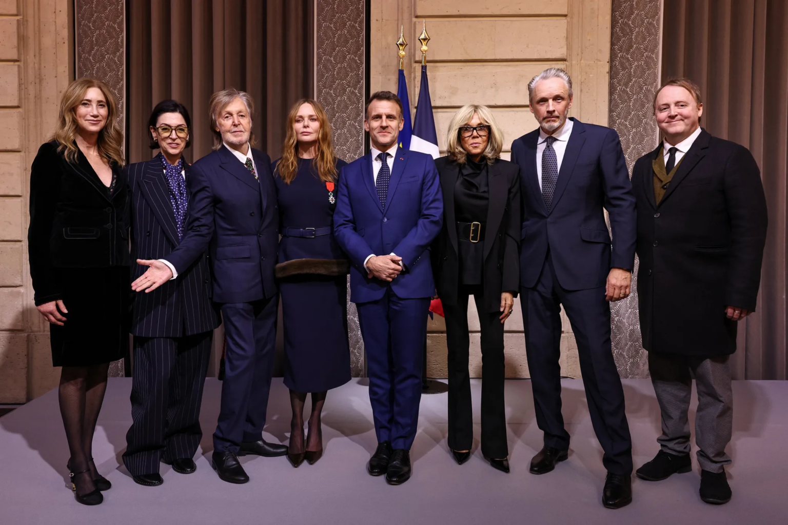 STELLA McCARTNEY AWARDED LEGION OF HONOR BY PRESIDENT MACRON - BEATLES ...
